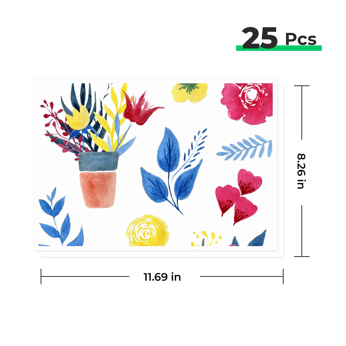 Papier Autocollant Blanc Mat xTool (25 pcs)